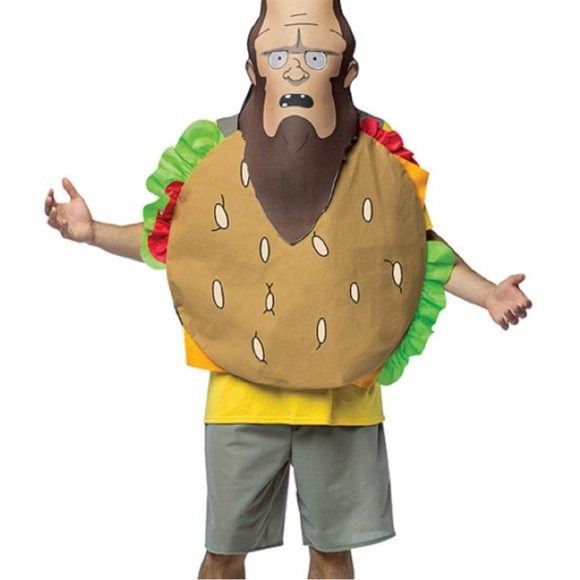 rasta imposta | Other | Nwt Bobs Burgers Beefsquatch Mask Gene Burger ...